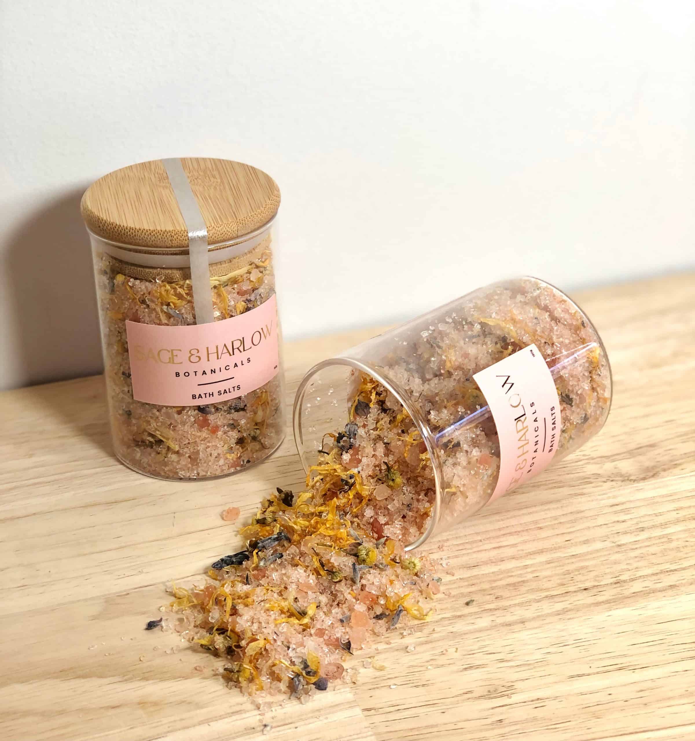 Sage and Harlow Botanicals | Handcrafted Bath Salts